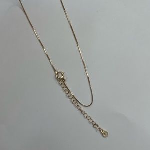 Mejuri | Jewelry | Mejuri Baby Box Chain Necklace 4k Gold | Poshmark